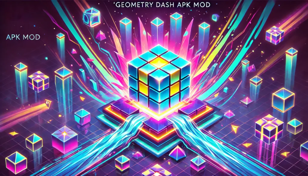 Download Geometry Dash APK Mod V2.2.145 Unlimited Money